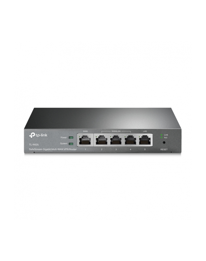 TP-Link TL-R605 TP-LINK SafeStream Gigabit Multi-WAN VPN Router 1x ...