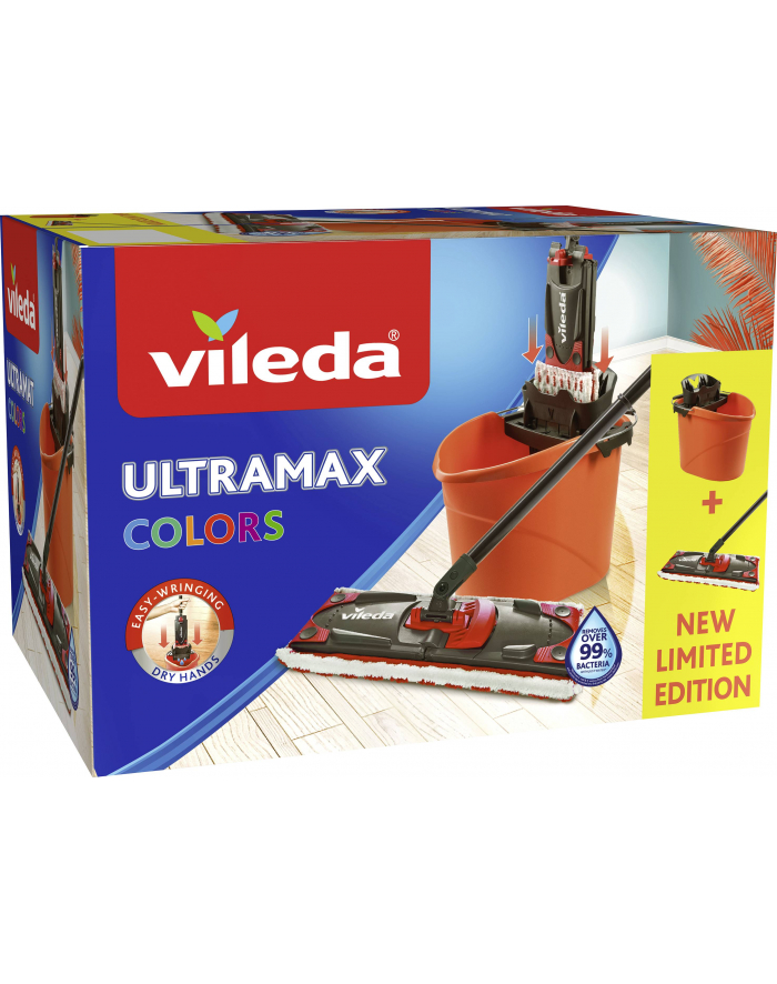Vileda 167767 Vileda wiper Ultramat Colors 2in1 complete set, floor ...