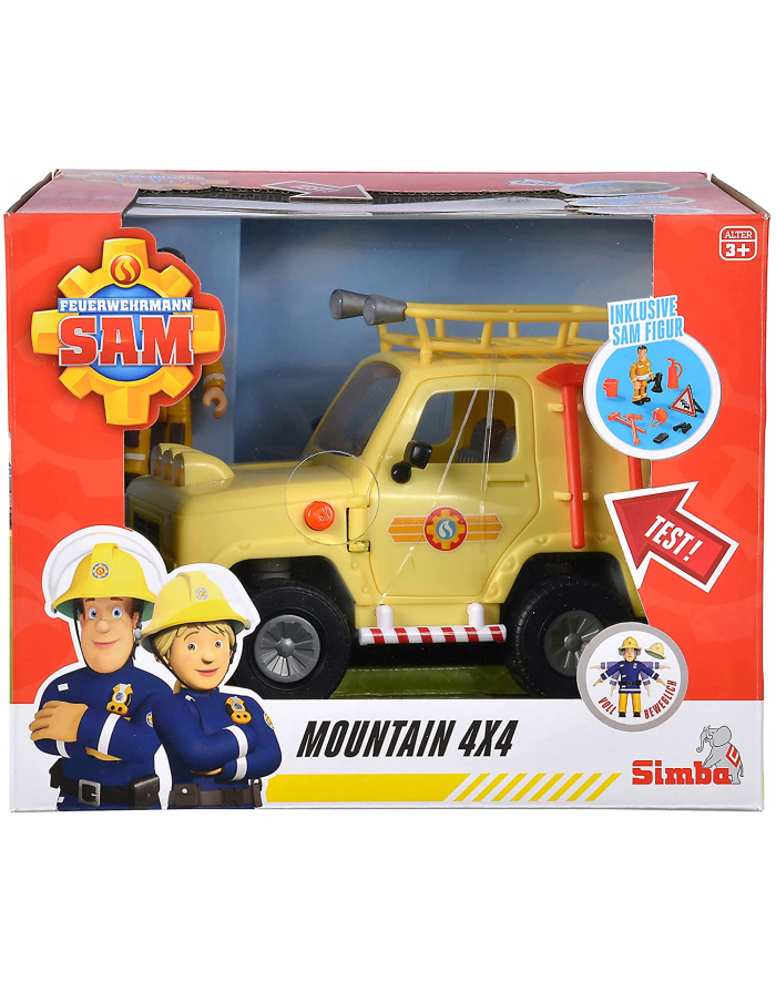 Simba 109252511 Simba Fireman Sam 4x4 Off-Road Vehicle Toy Vehicle ...