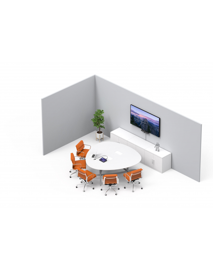 LOGITECH Small Room with Tap + MeetUp + Intel NUC for Microsoft Teams ...