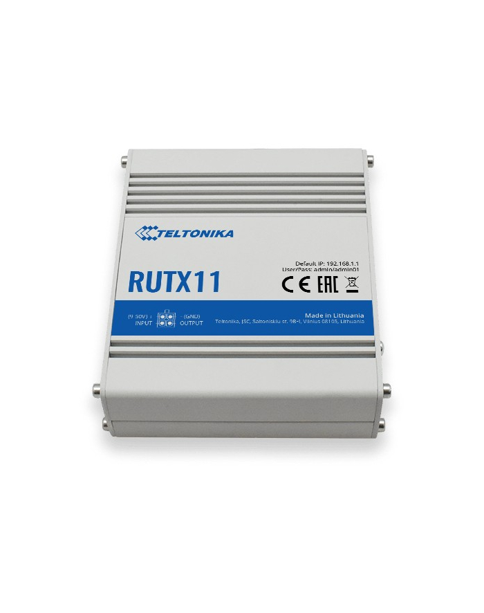 TELTONIKA RUTX11 LTE-A/CAT6/Dual WiFI Band and BLE Router Dual-SIM US ...