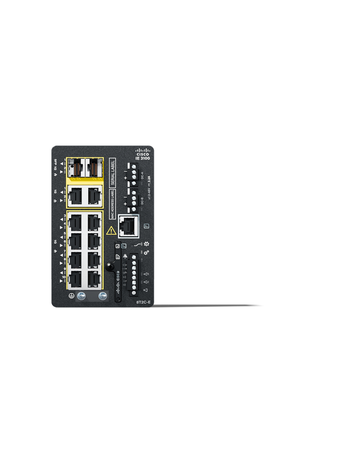 CISCO IE3100 w/8GE Copper 2GE Combo Fixed sys Network Essentials IE ...