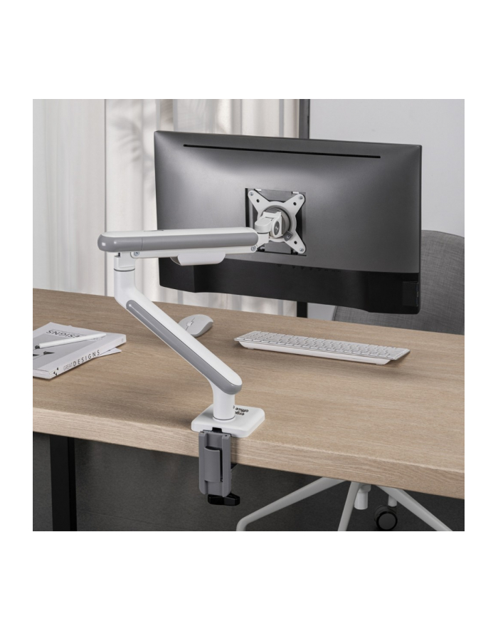 Uchwyt biurkowy do monitora 17-32 cale max 9kg sprężyna gazowa Ergo ...