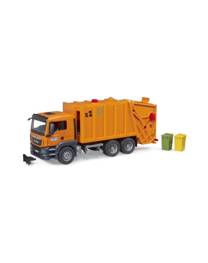 BRUDER BR-03760 4001702037604 bruder MAN TGS Śmieciarka z tylnym ...