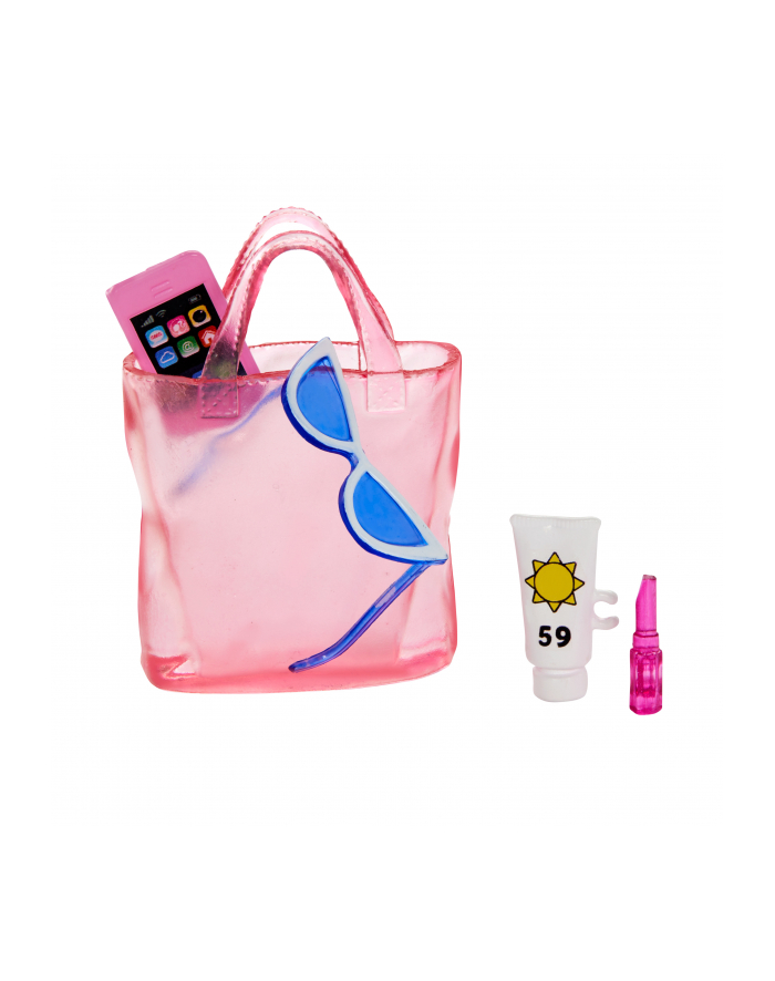 Mattel Barbie beach day barbie, doll HPL73 w NET-S.pl