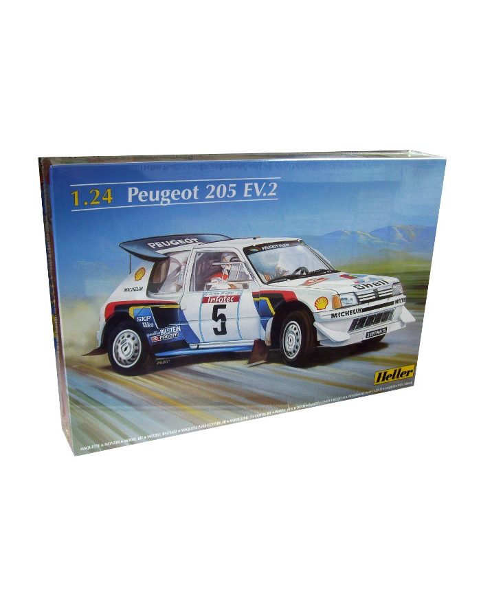 Heller 80716 3279510807165 HELLER Peugeot 205 EV.2 #5 Niskie ceny www ...