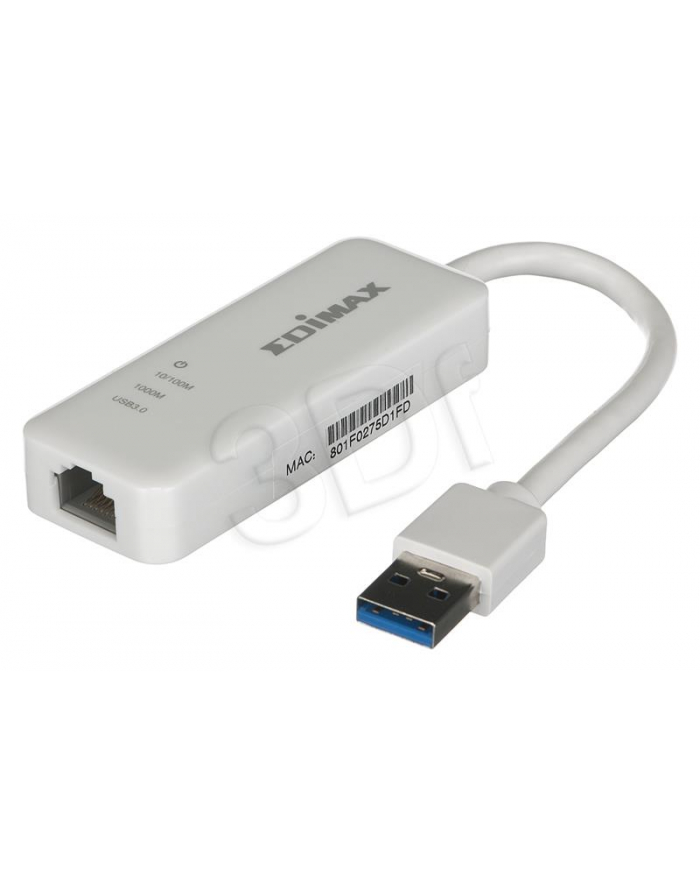 EDIMAX EU-4306 Edimax USB 3.0 to 10/100/1000Mbps (RJ45) Gigabit ...