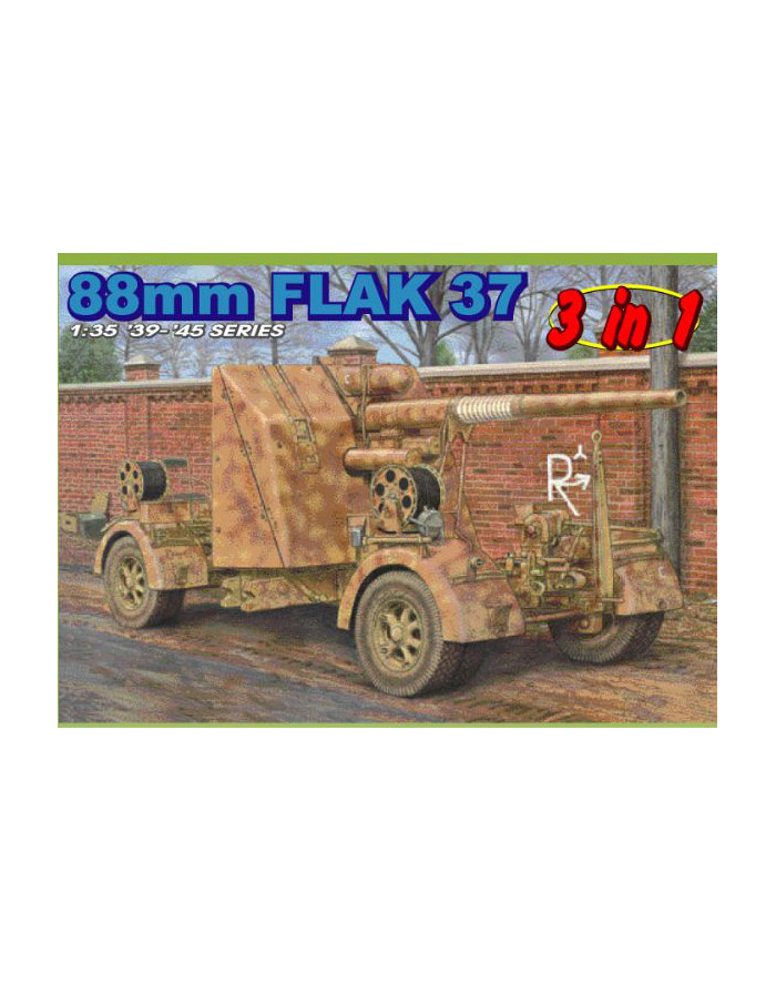 Dragon 6287 DRAGON 88mm Flak 37 Niskie ceny www.net-s.pl