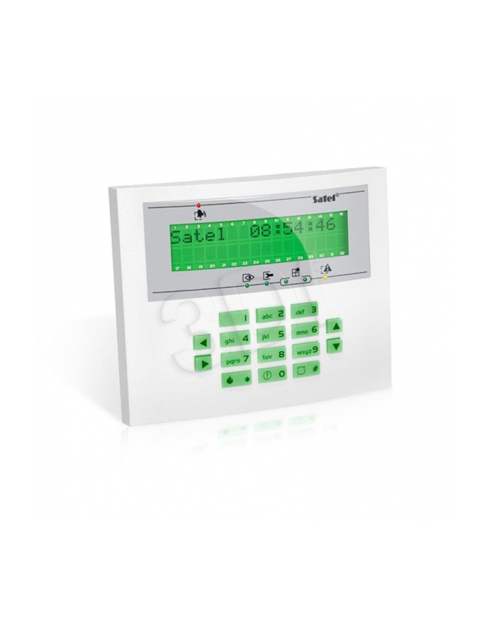 SATEL INT-KLCD-GR SATEL Integra INT-KLCD-GR Manipulator LCD (zielone ...
