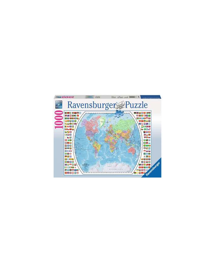 Ravensburger 196333 RAVEN. 1000 EL. Mapa polityczna świata ...