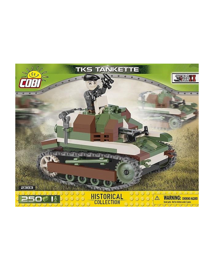 COBI 2383 Small Army TKS Tankette 250kl COBI-2383 w NET-S.pl